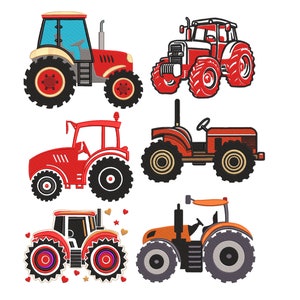 Tractor Embroidery Designs. Farm Tractor Machine Embroidery Designs ...
