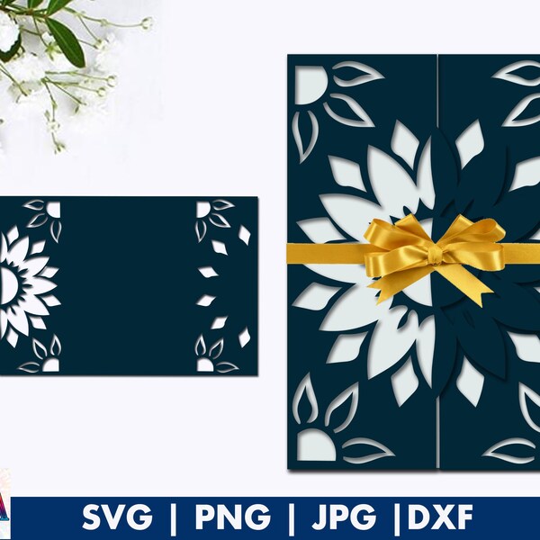 Sunflower Card Box - Etsy