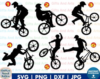 Bmx Racing Svg - Etsy
