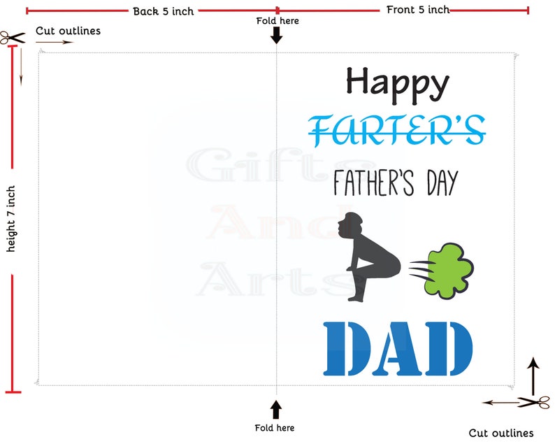 Printable Fathers Day Card Funny Fathers Day Card Printable | Etsy