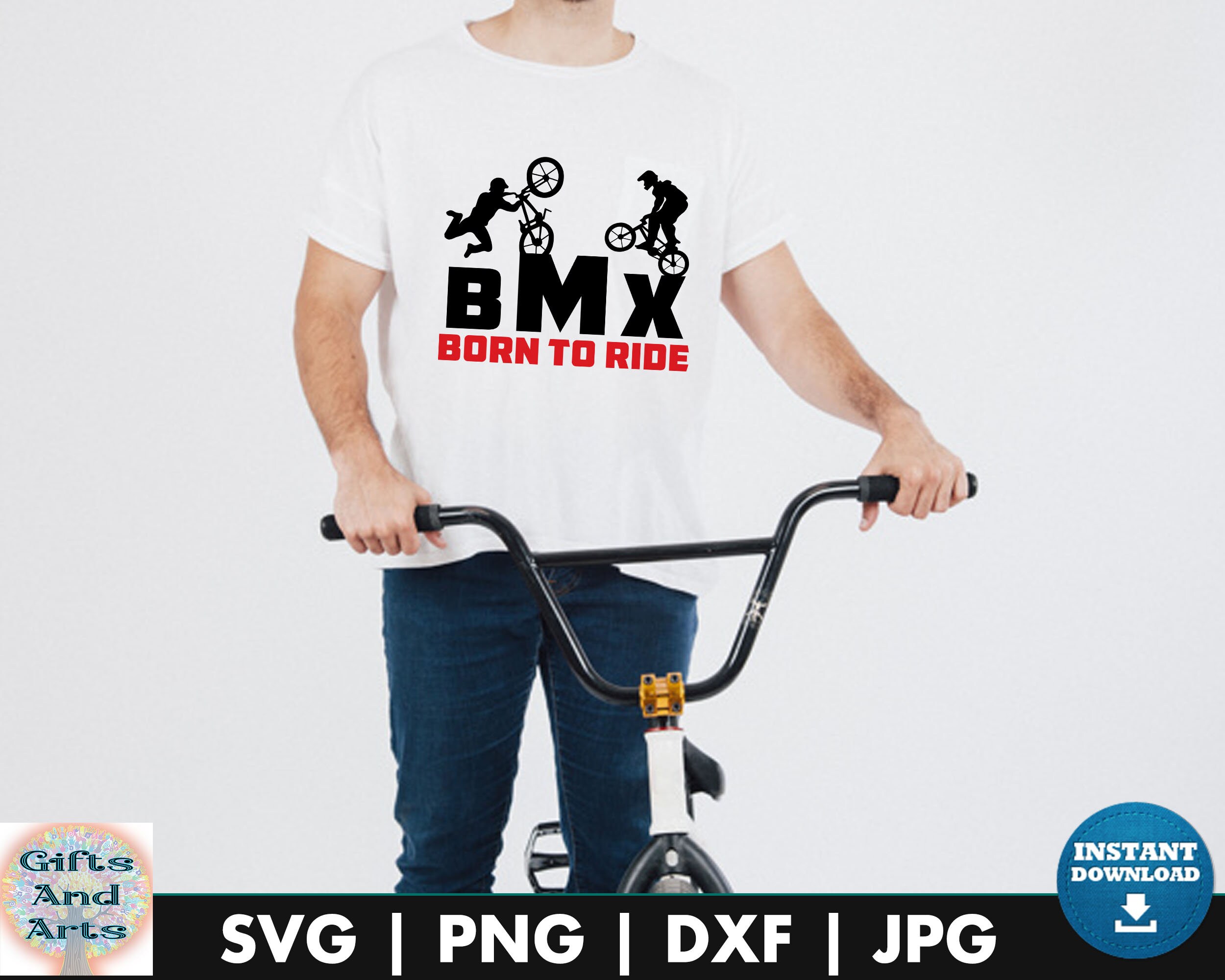 BMX svg Cycling svg files for cricut Born to ride svg cut | Etsy