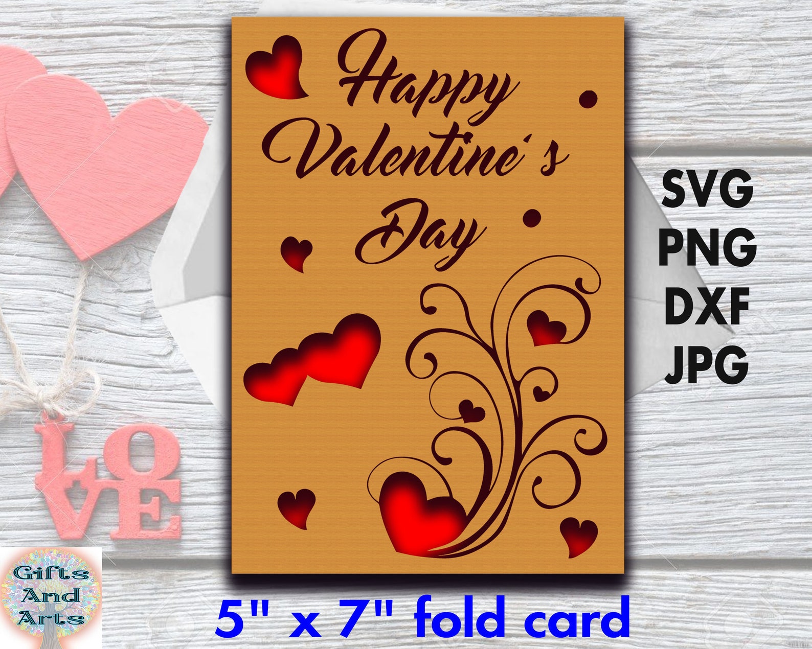 Valentine Card Svg Digital Cut Files Happy Valentines Day Card - Etsy