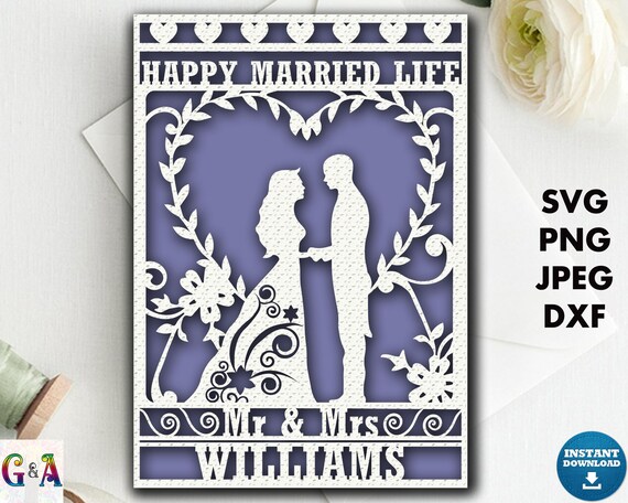 Happy Married Life Cards