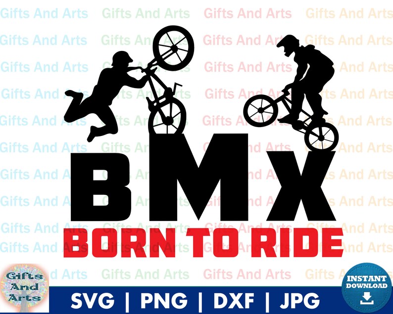 BMX Svg Cycling Svg Files for Cricut Born to Ride Svg Cut - Etsy