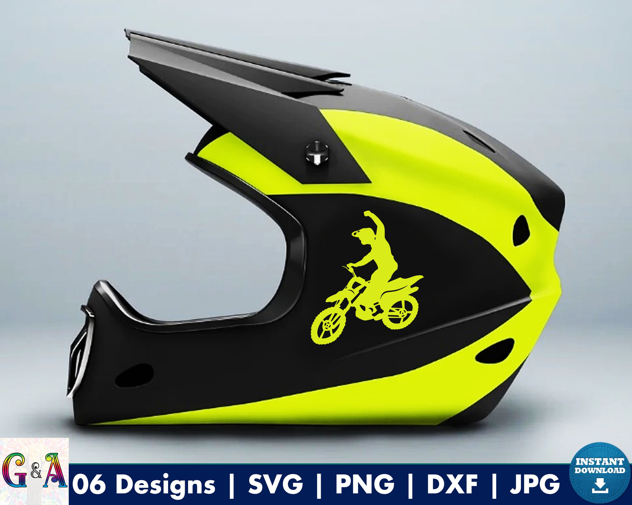 Motocross Svg Dirt Bike Svg Files Bundle for Cricut - Etsy
