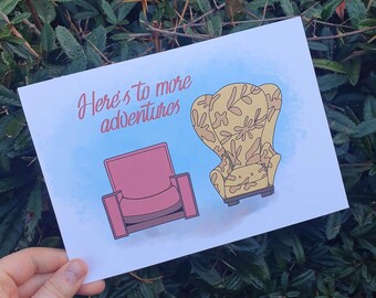 Pixar up Card - Etsy