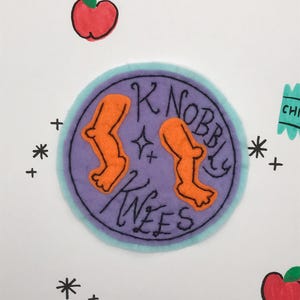 Handmade Knobbly Knees Sew-on Felt Patch - Etsy