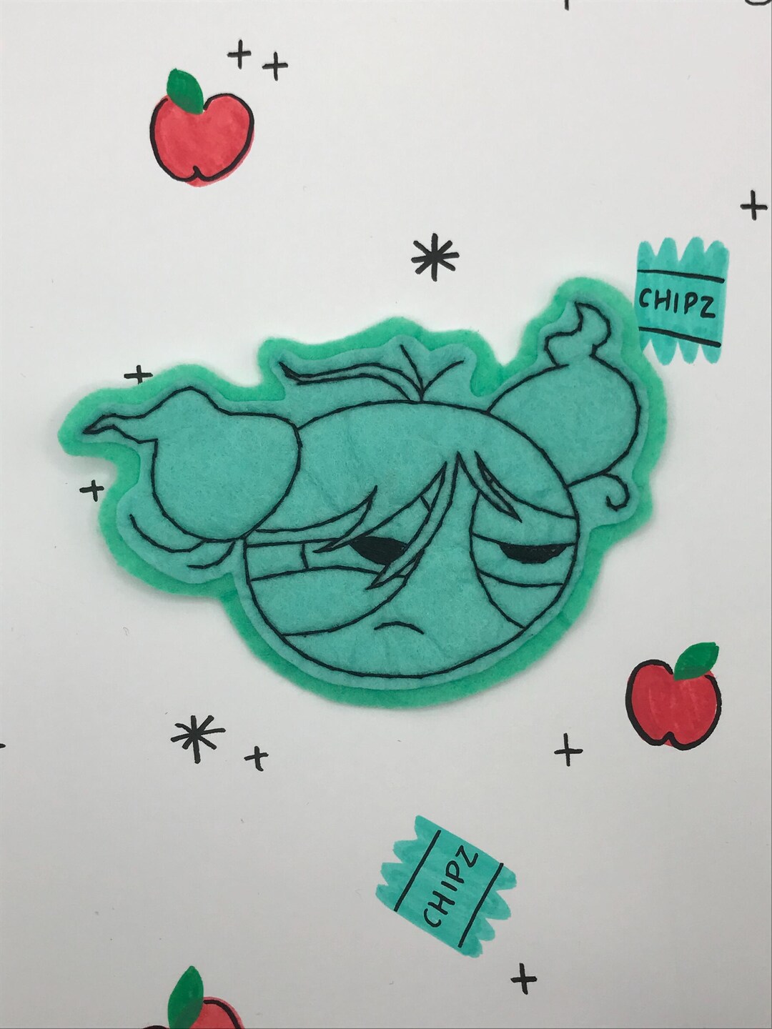 Powerpuff Girls Tired Bubbles Handmade Sew-on Felt Patch - Etsy