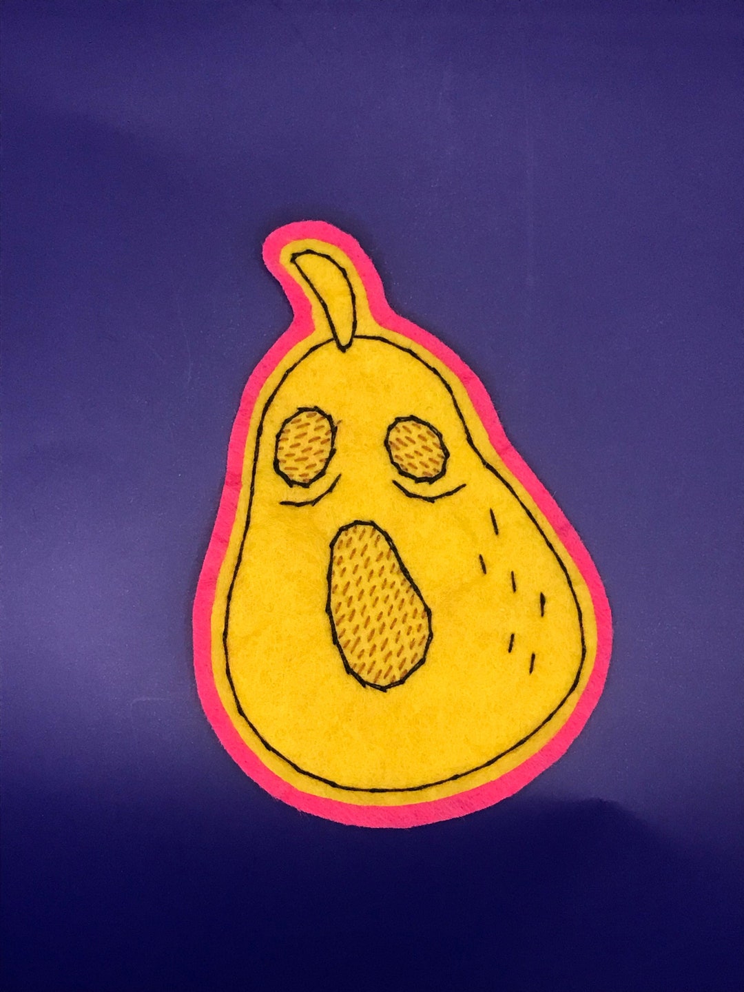 Legend of Zelda Hyoi Pear Handmade Sew-on Felt Patch - Etsy