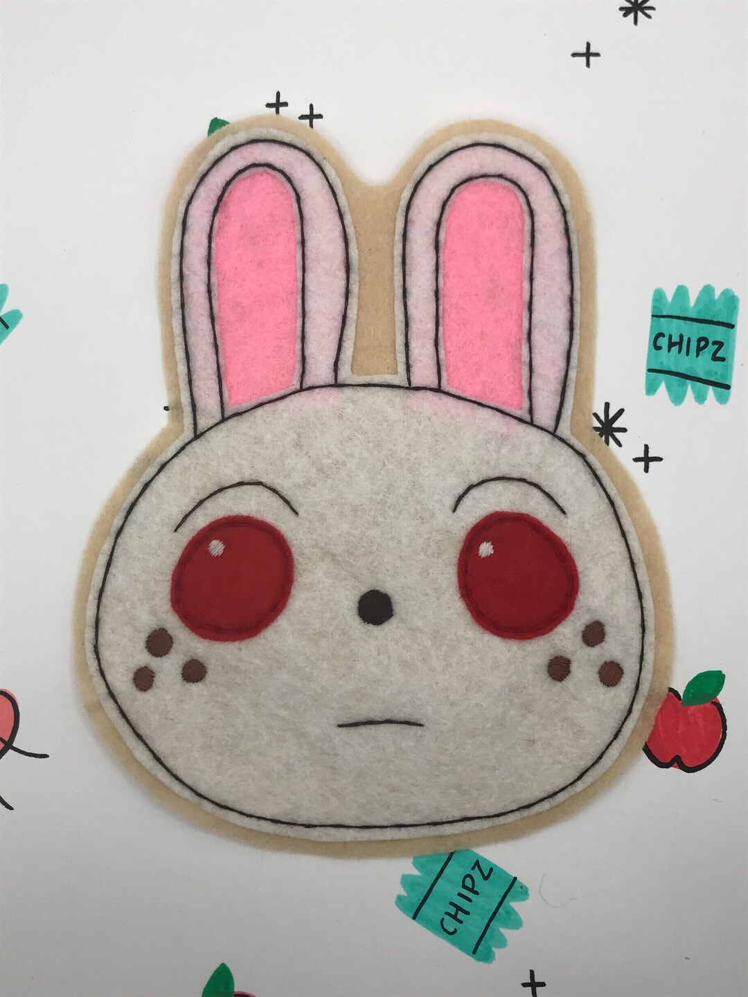 Animal Crossing Villager Profile RUBY Handmade Sew-on Felt Patch - Etsy