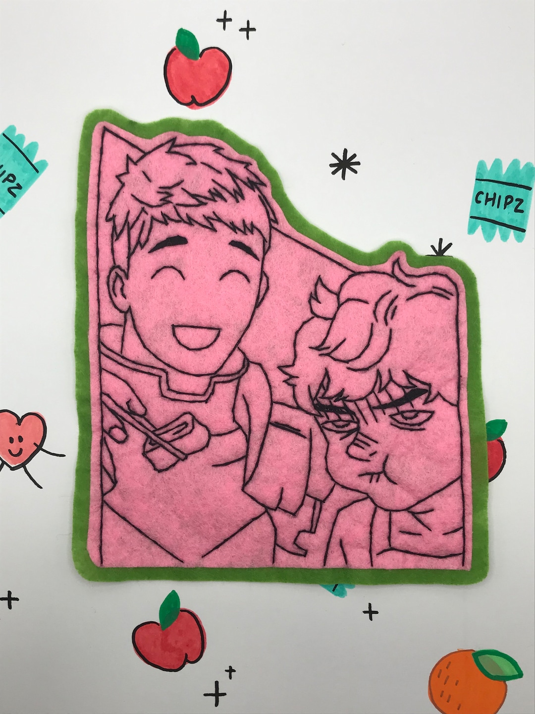 Delicious in Dungeon Dunmeshi Handmade Sew-on Felt Patch - Etsy