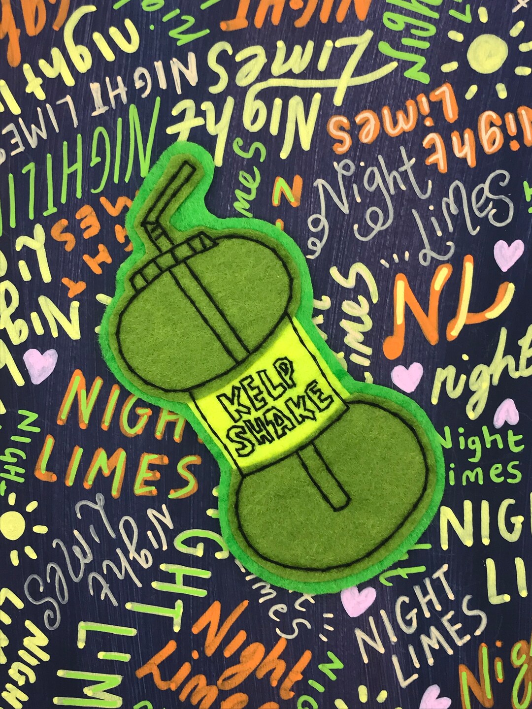 Spongebob Handmade Sew-on Felt Patch - Etsy