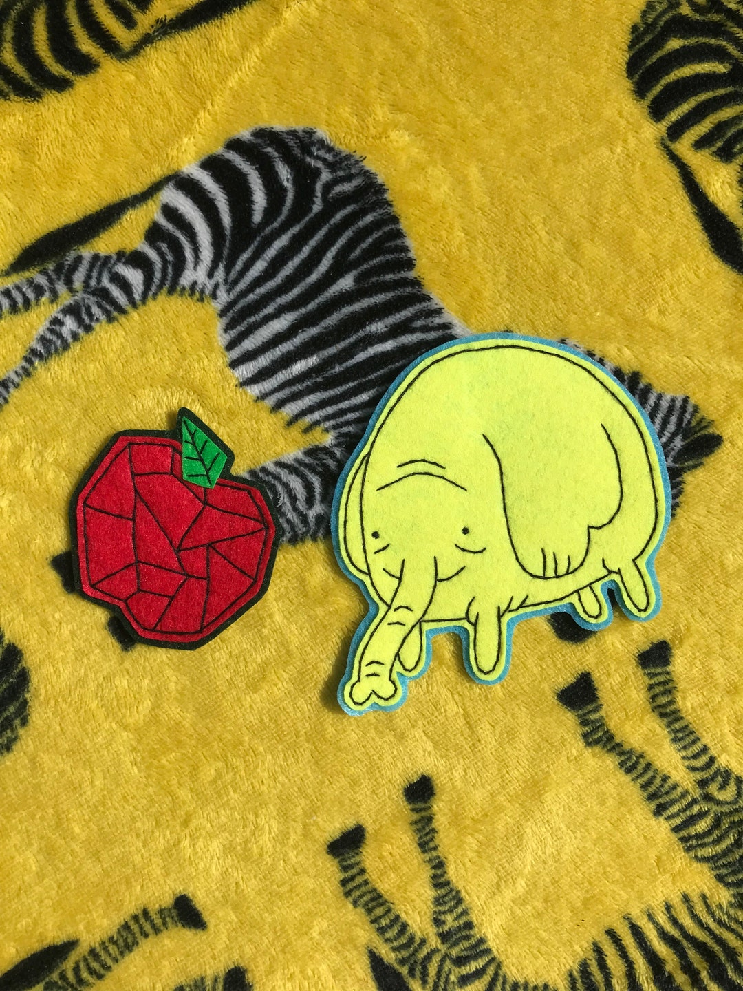Adventure Time Tree Trunks and Crystal Gem Apple Handmade Sew-on Felt ...