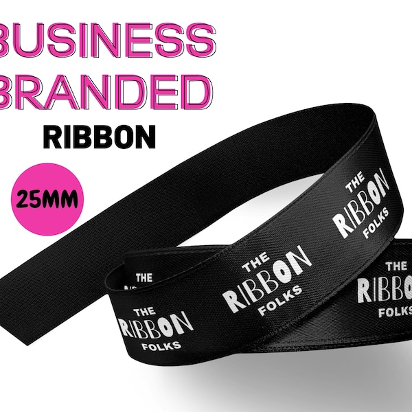 Custom Logo Ribbon - Make Your Own Logo Ribbon