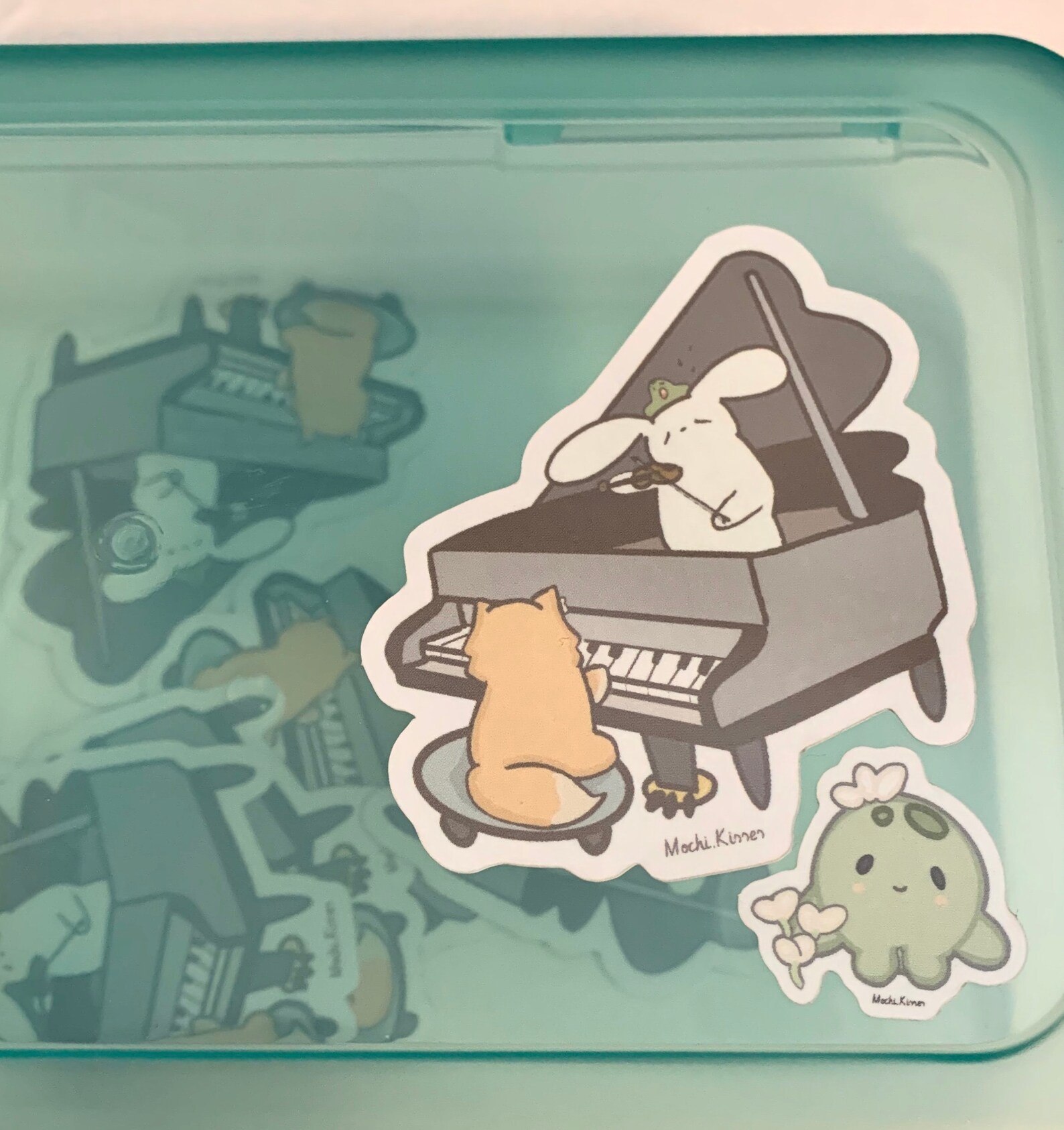 Music Trio Vinyl Sticker | Etsy