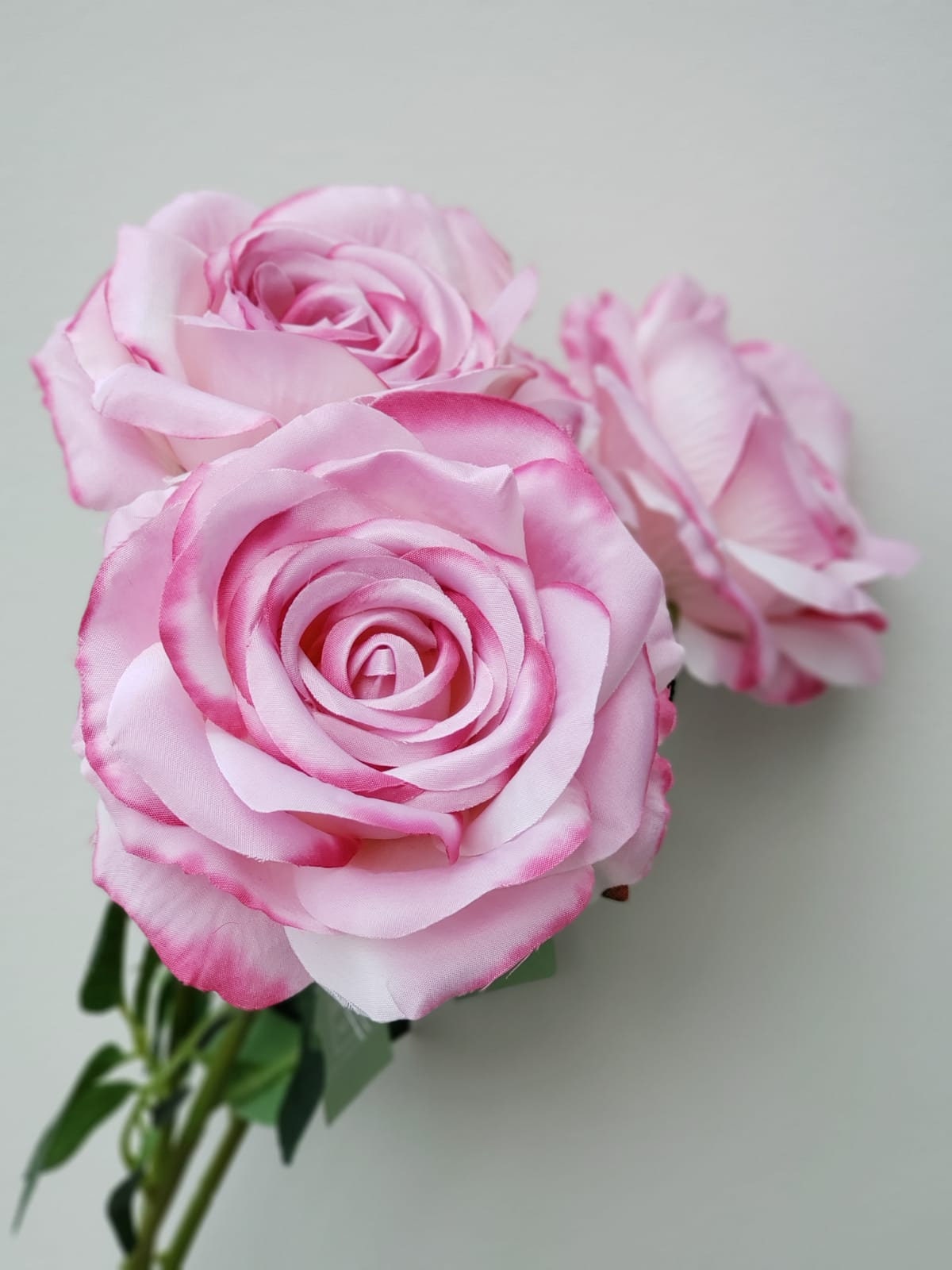 5 Artificial 2 Toned Baby Pink Silk Rose - Etsy Italia