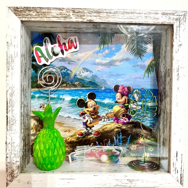 Mickey Mouse Shadow Box - Etsy