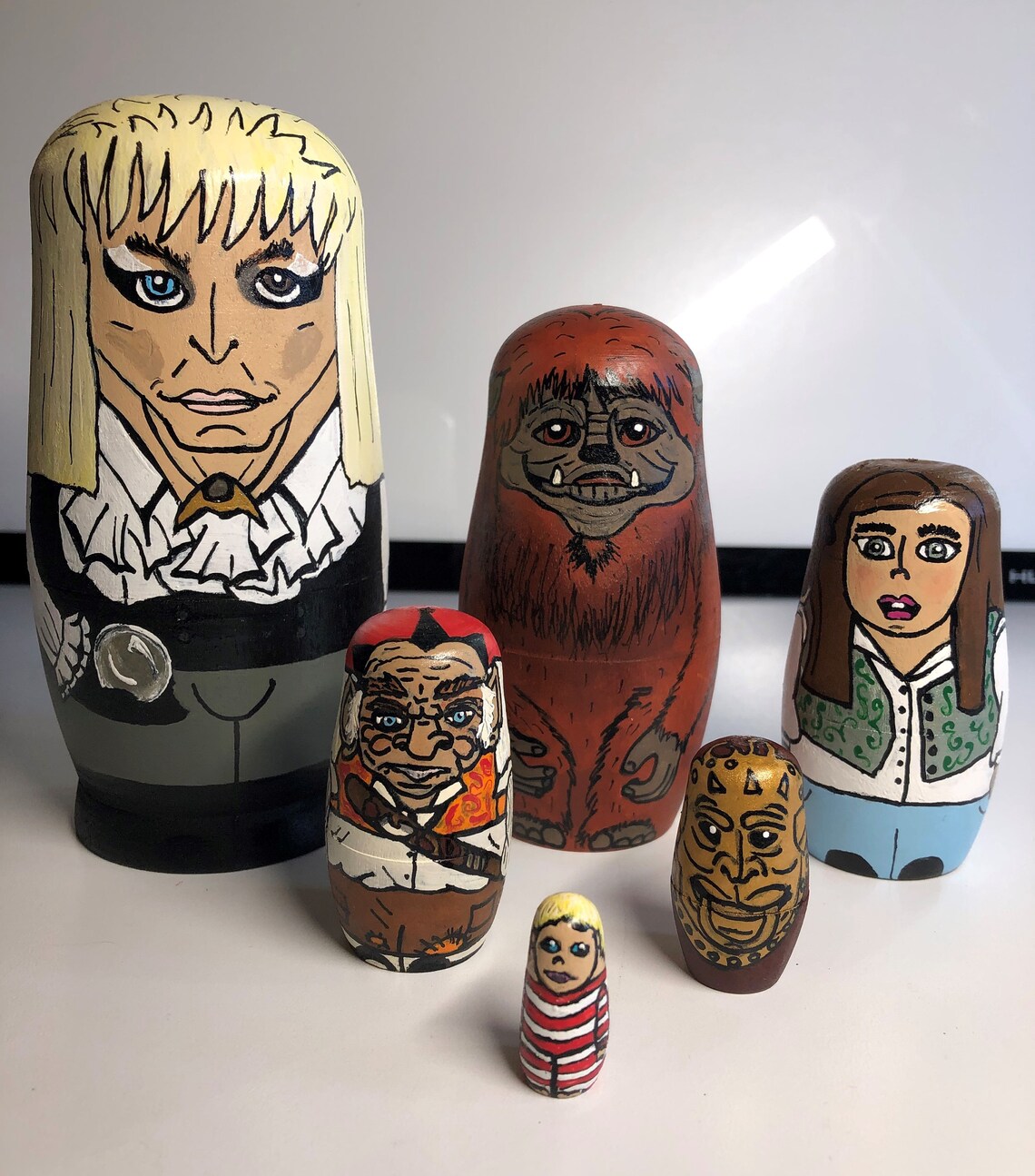 Labyrinth Inspired Custom Painted Nesting Dolls - Etsy