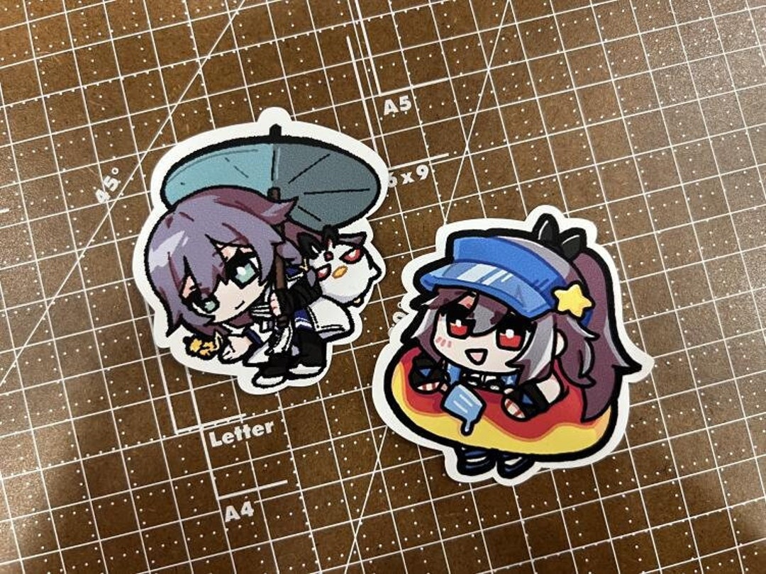 Fu Hua and Herrscher of Sentience Sticker Duo - Etsy