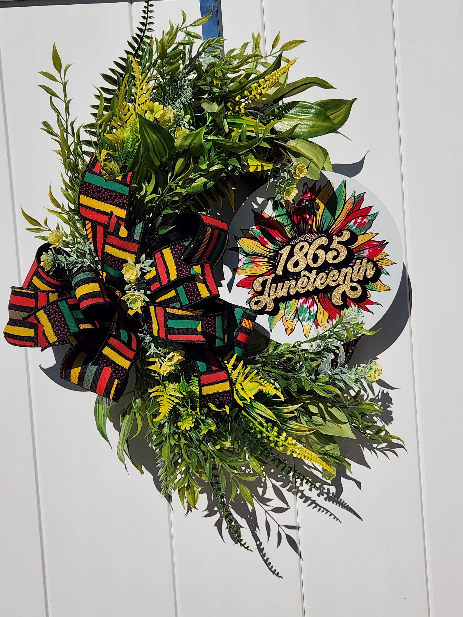 Black History Month Wreath, Celebrate Black History Month, Juneteenth ...