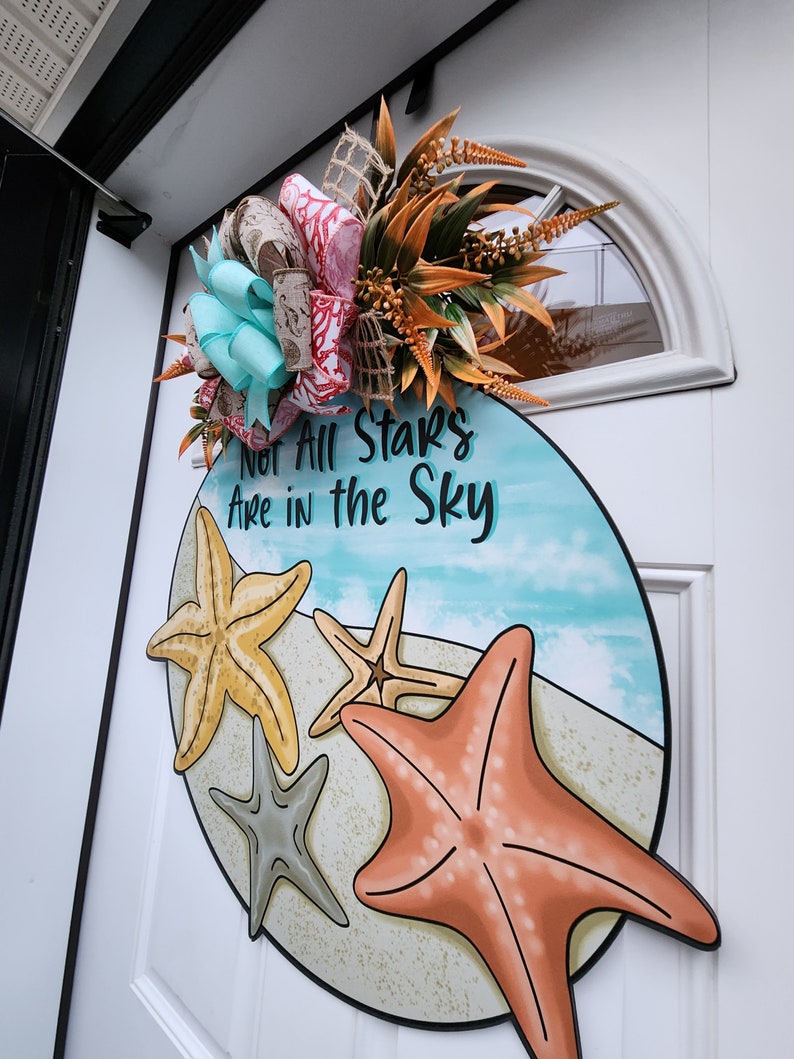 Everyday Beach Themed Door Hanger Shore Decor Tropical - Etsy