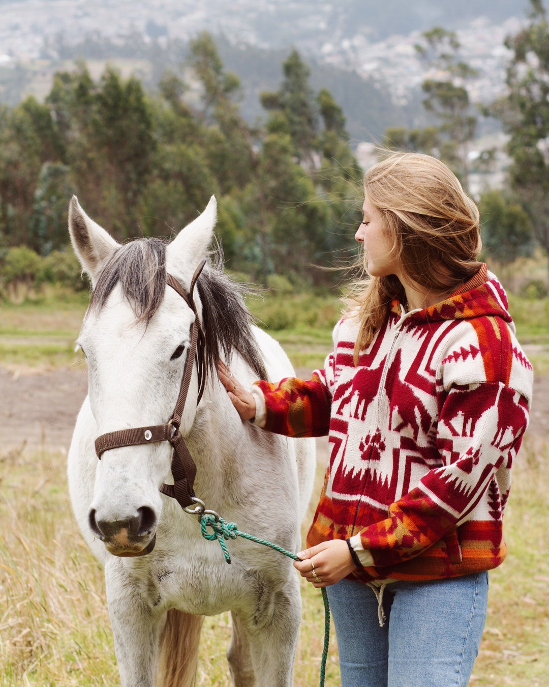 Native Southwestern Wool Jacket Southwest Jacket Native American Style ...