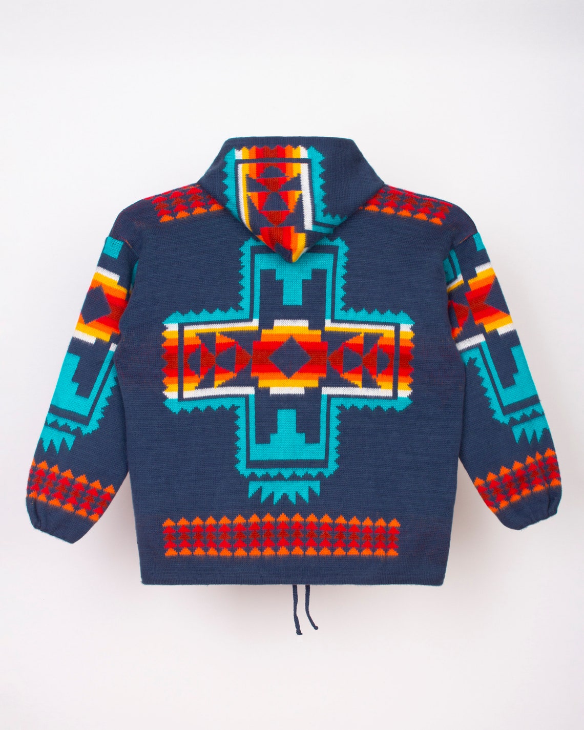 Native Southwestern Wool Jacket Southwest Jacket Native - Etsy