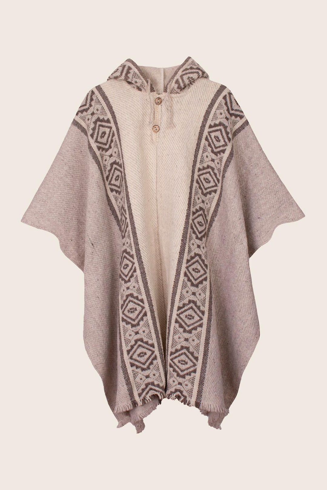 Indigenous Hand Loom Wool Poncho, Native American Poncho, Wool Cape ...