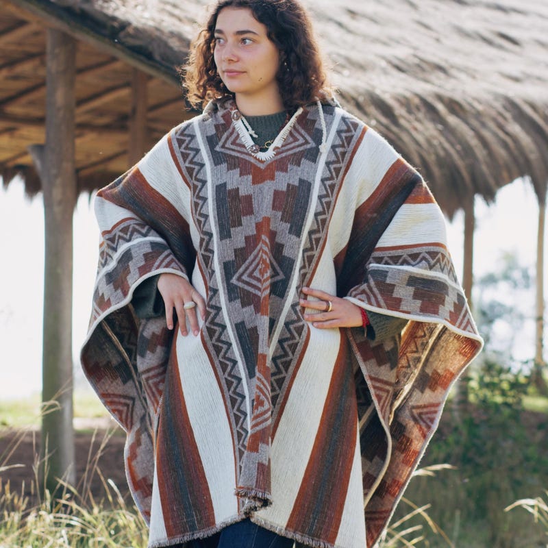 Mens Western Poncho - Etsy