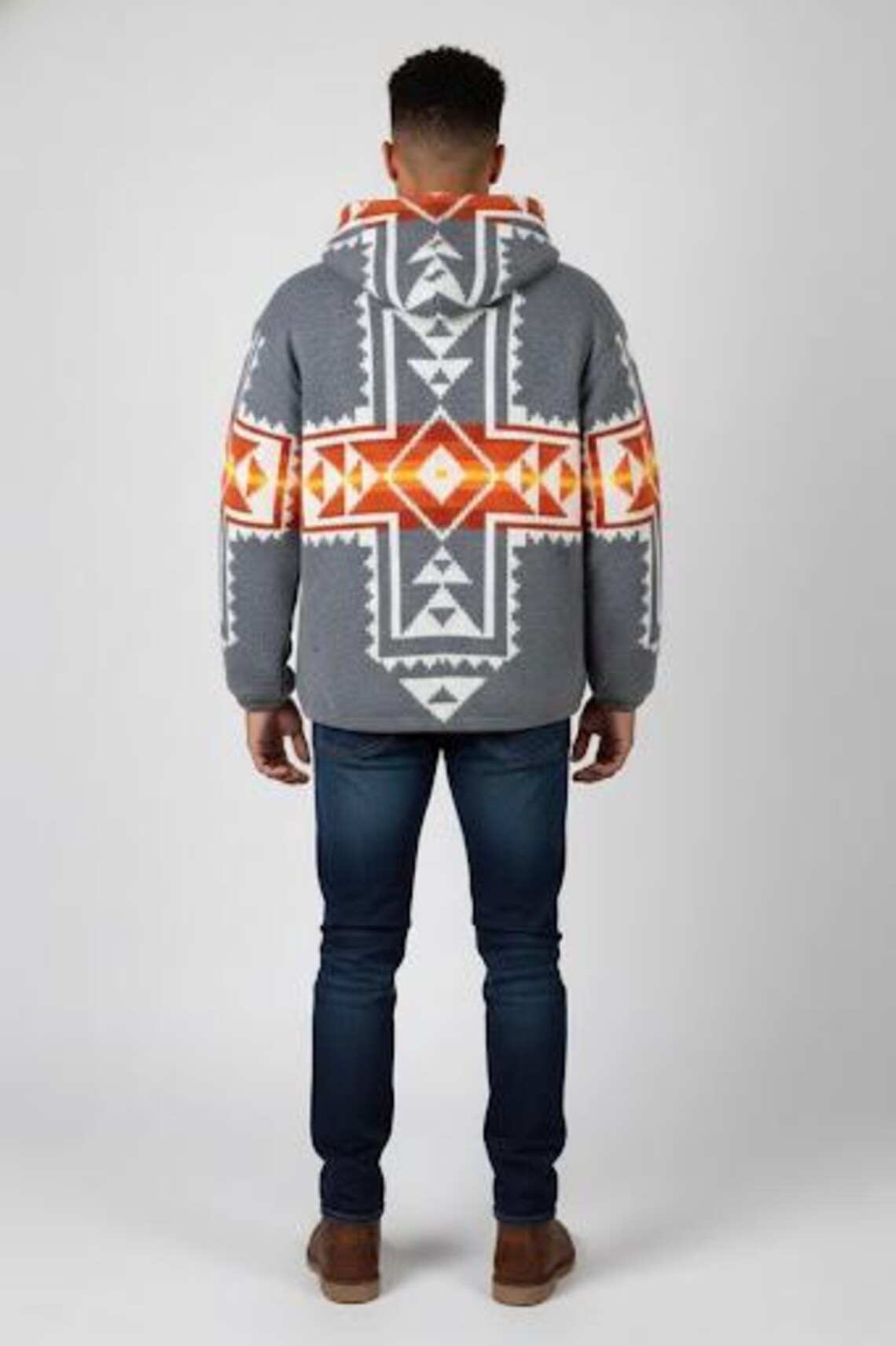 Native Southwestern Wool Jacket Southwest Jacket Native American Style ...