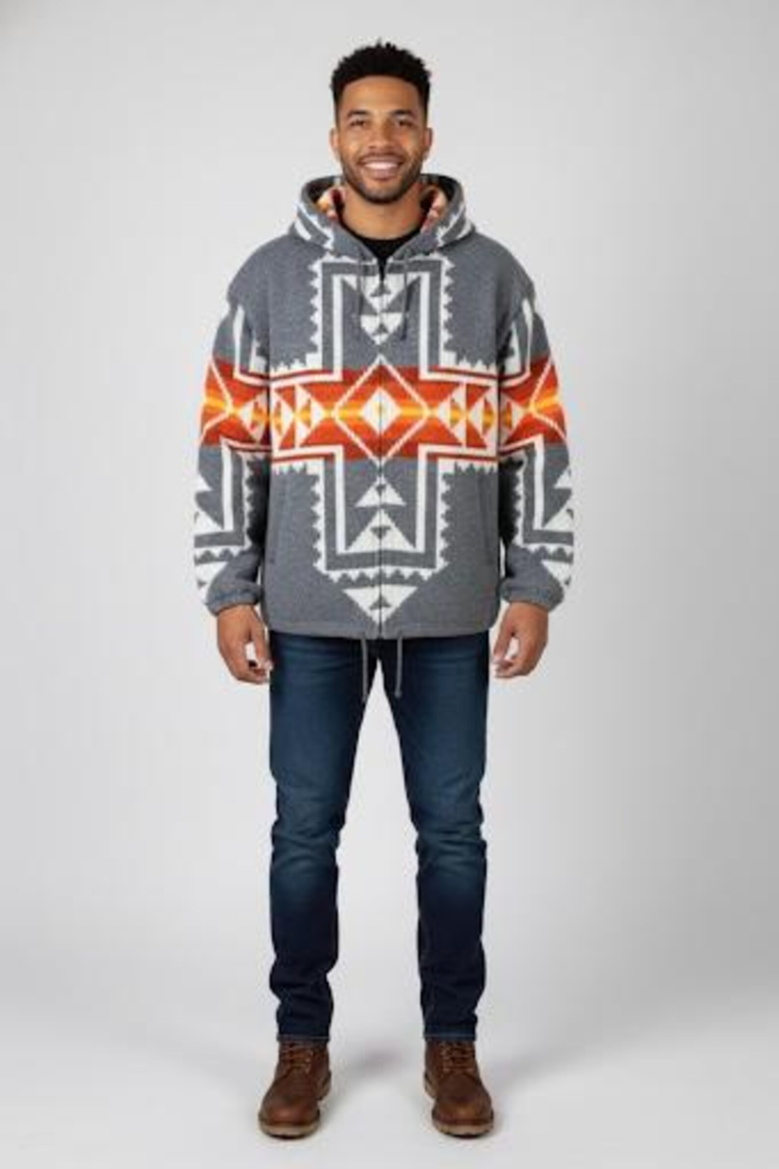 Native Southwestern Wool Jacket Southwest Jacket Native American Style ...