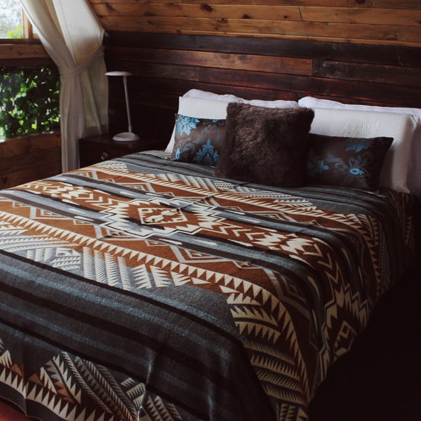 Aztec Blanket - Etsy