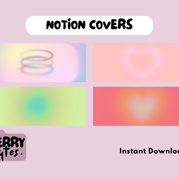 Purple Notion Banner - Etsy