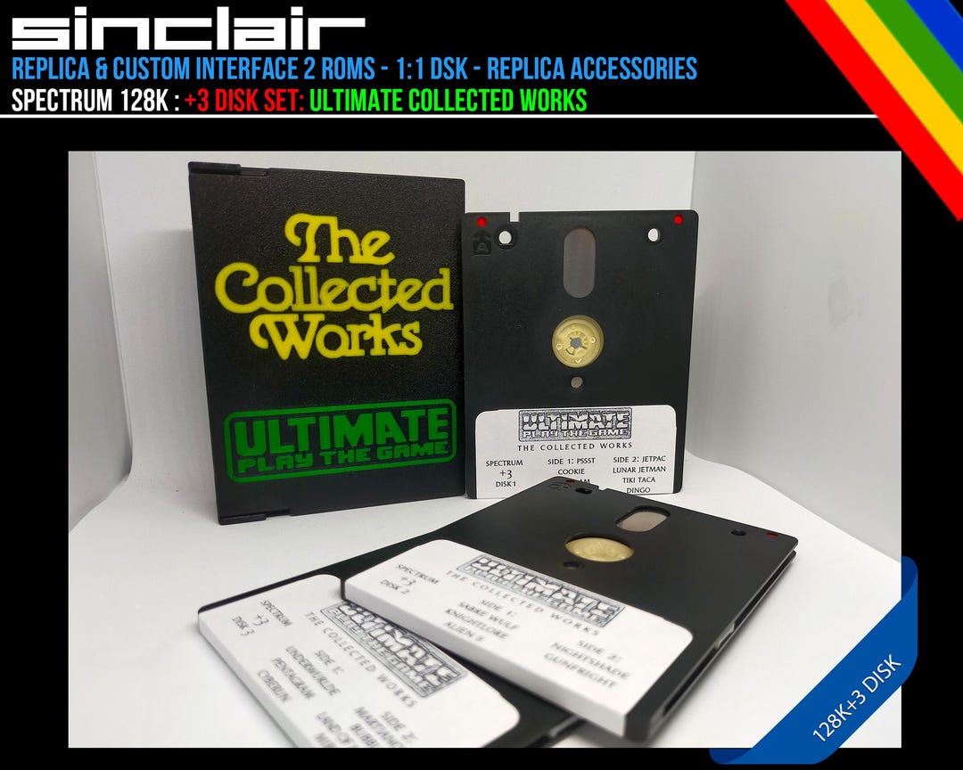 Ultimate the Collected Works Spectrum 128k +3 Disk LOADED EDITION - Etsy UK