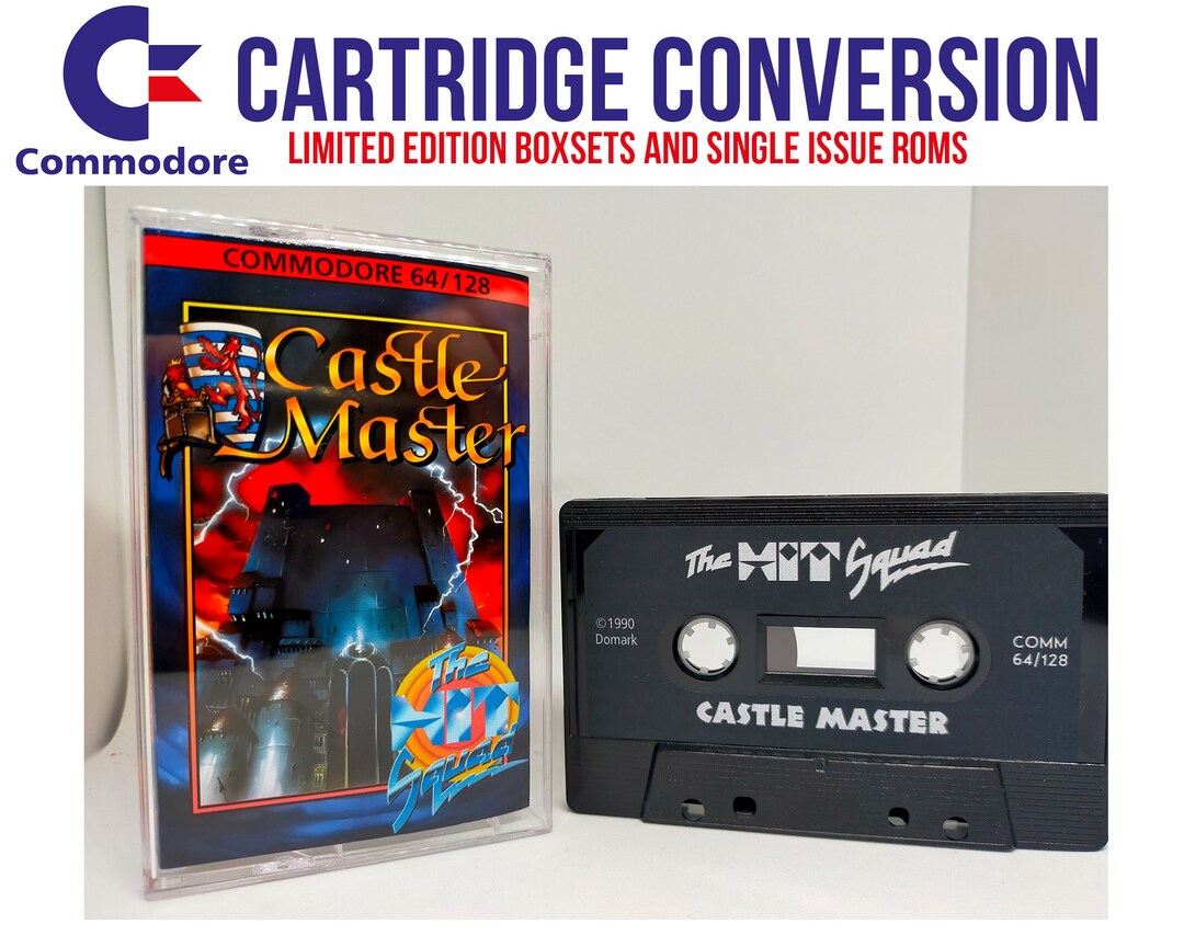 Commodore 64 Cassette HIT SQUAD Castle Master - Etsy