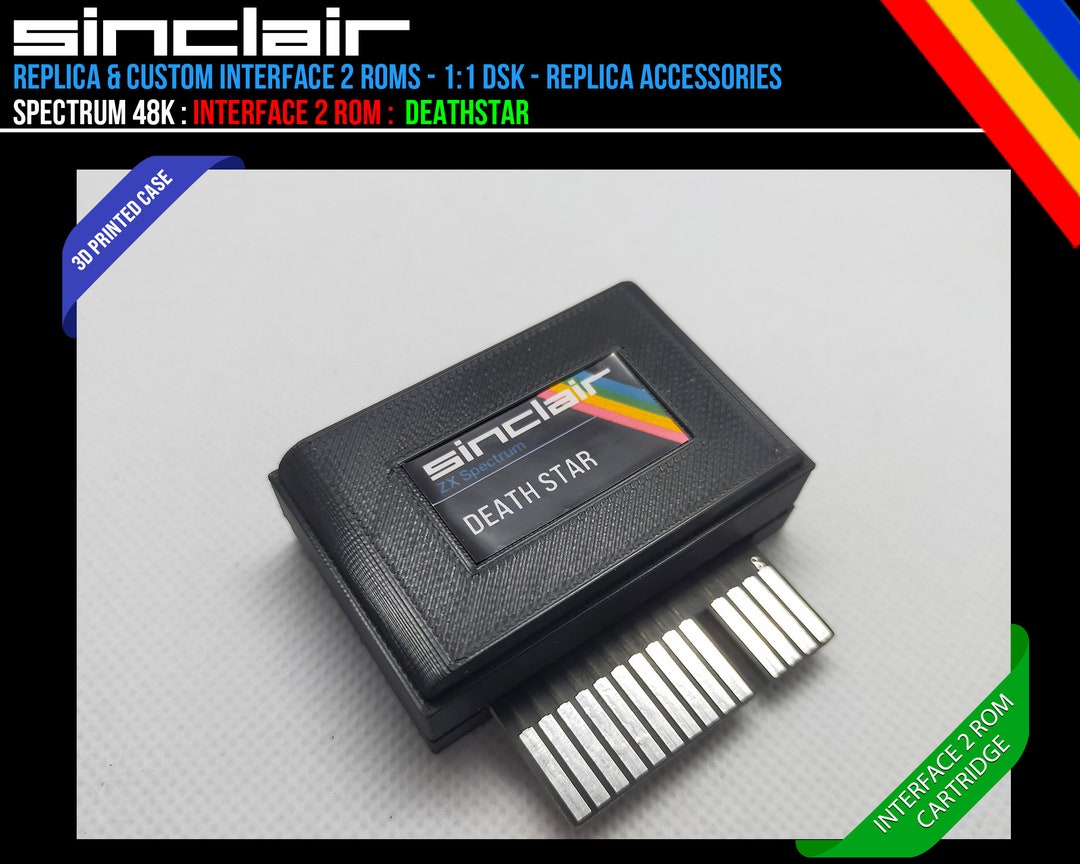 Sinclair ZX Spectrum 48k ROM Cartridge DEATHSTAR - Etsy UK