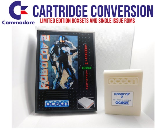 Commodore 64 ROBOCOP 2 Cartridge Replica 1:1 Ocean Software - Etsy