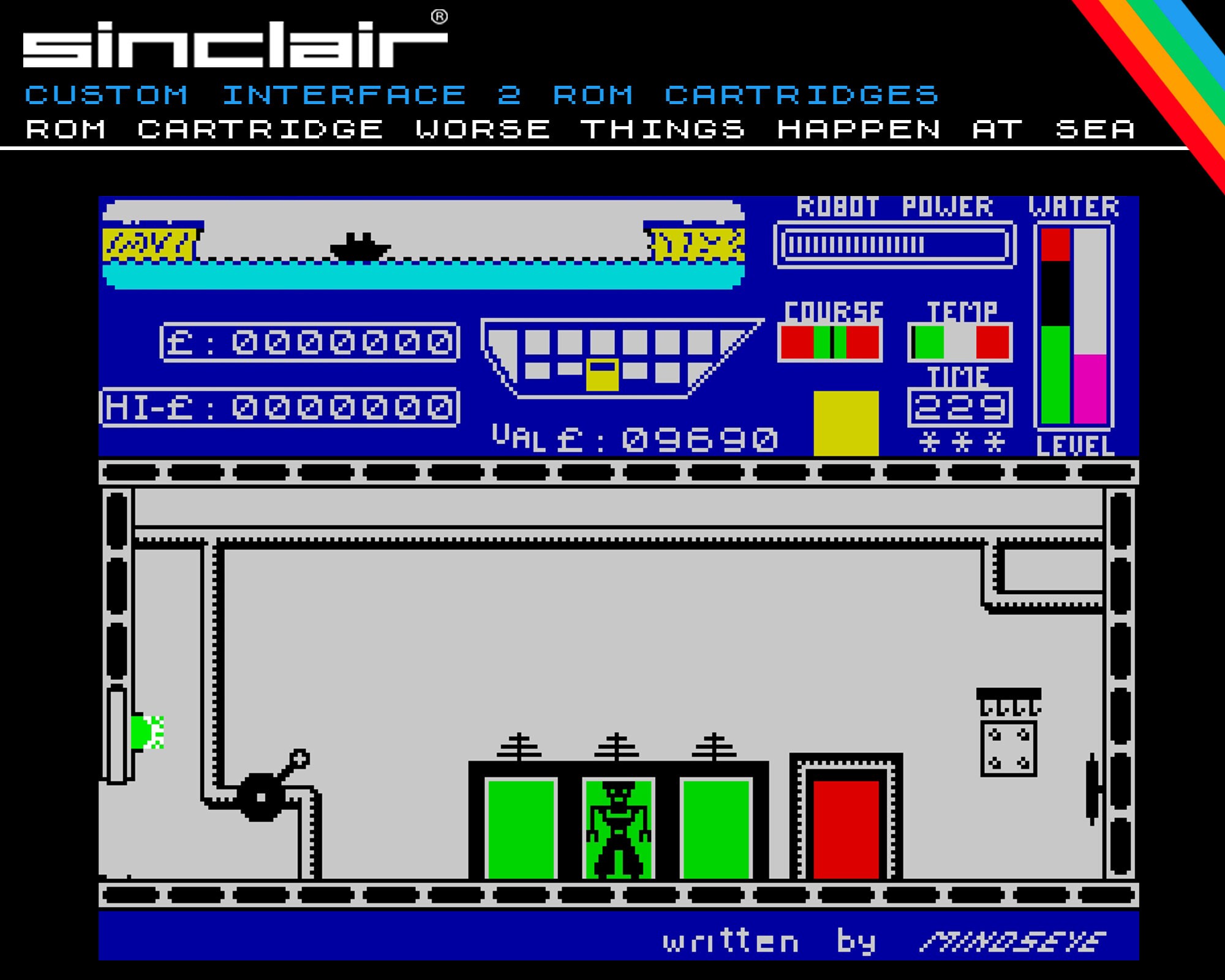 Sinclair ZX Spectrum 48k ROM Cartridge Worse Things Happen At - Etsy.de