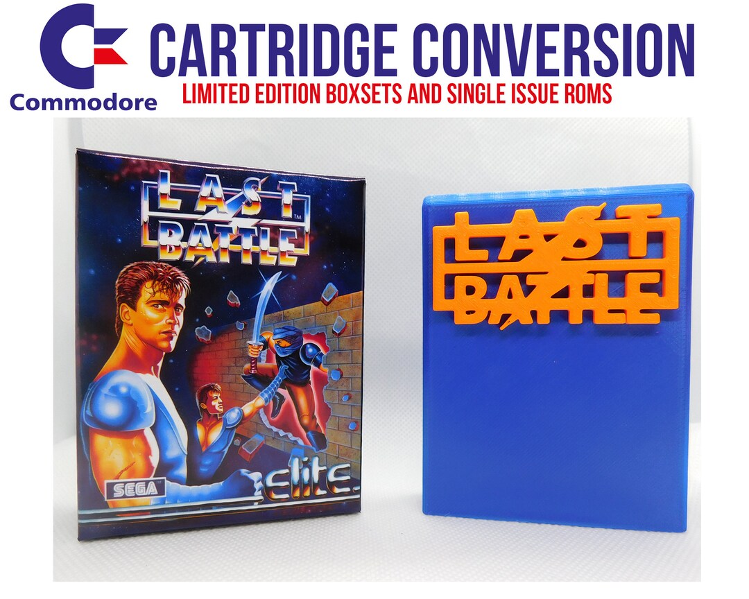 Commodore 64 Last Battle EF Cartridge Conversion Replica - Etsy