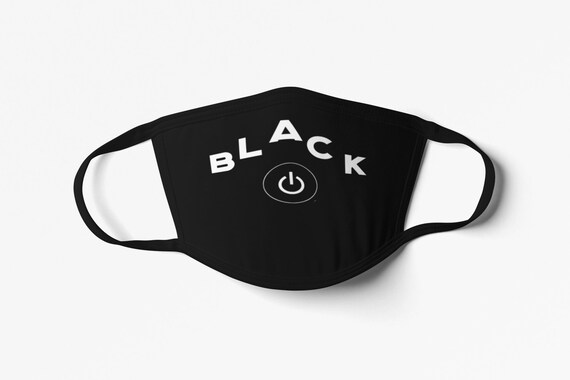 Black Power Mask | Etsy