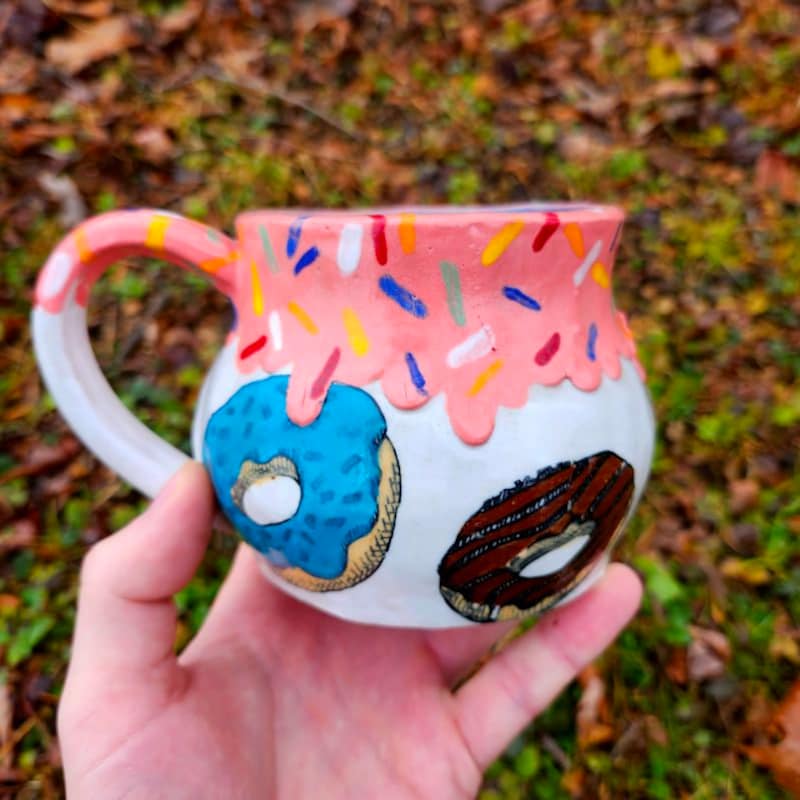 Donut Mug - Etsy