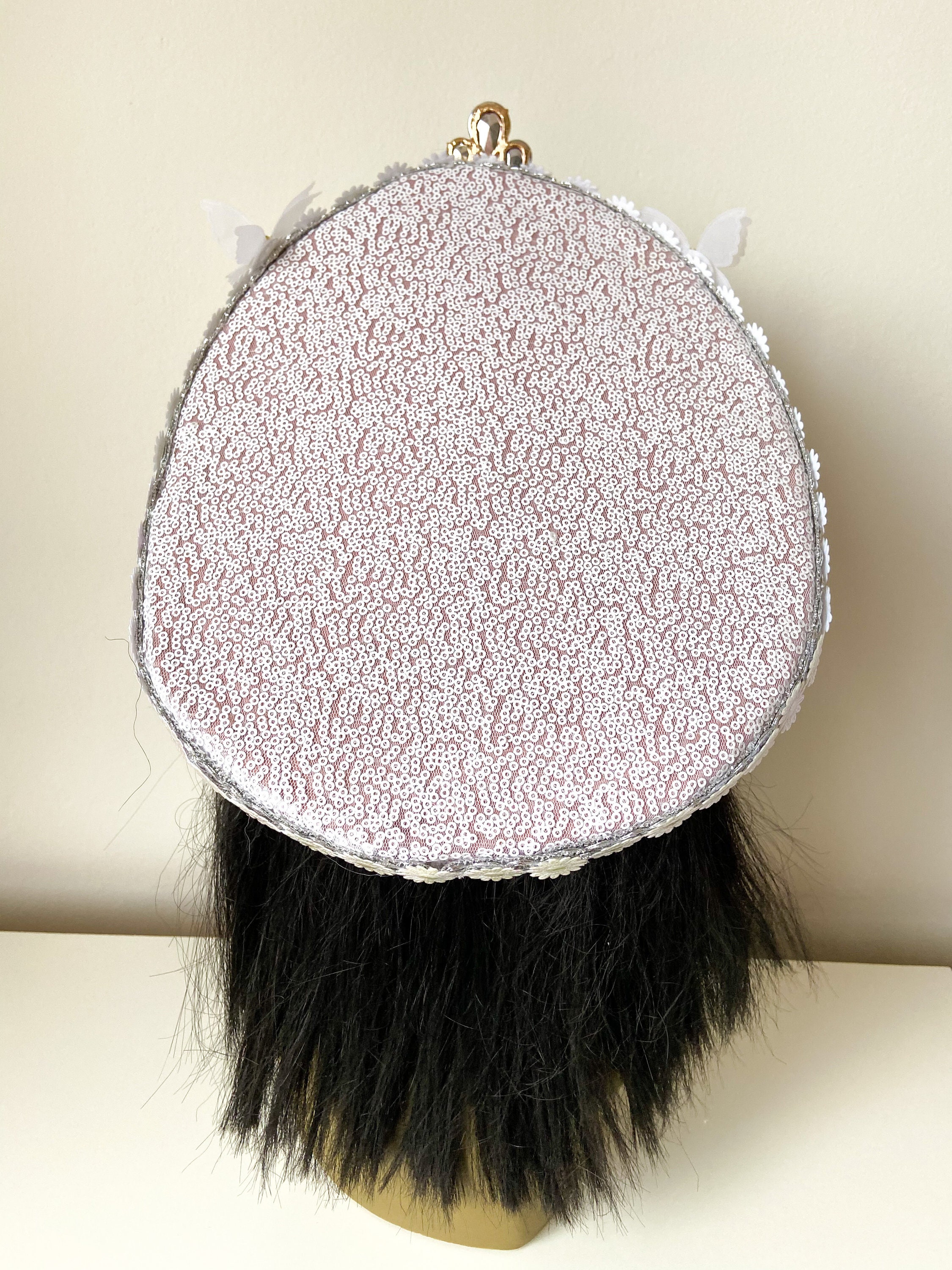 Military Fairy Hat | Butterfly Burning Man Festival Hat | Pink White ...