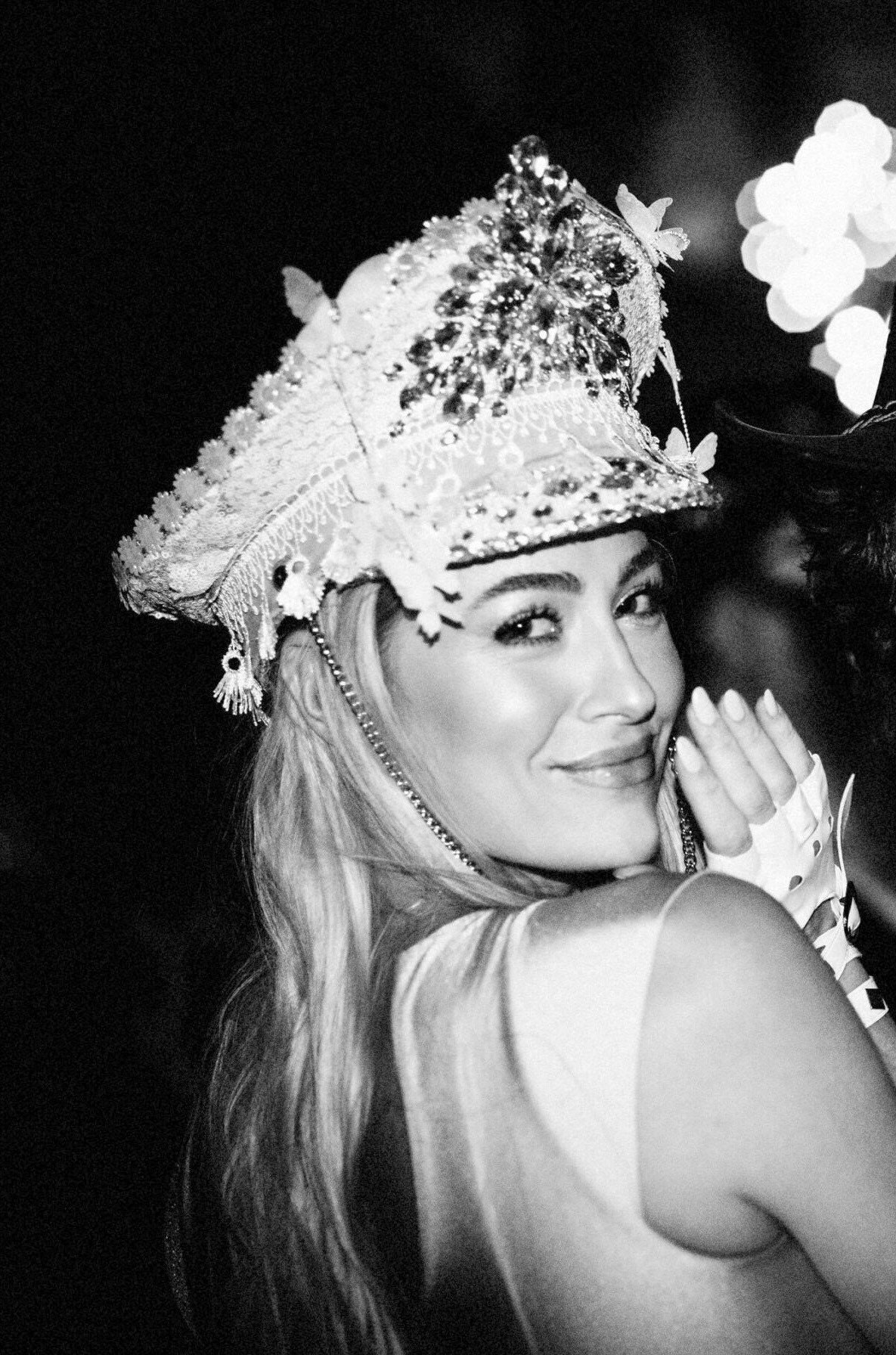 Military Fairy Hat Butterfly Burning Man Festival Hat Pink White ...