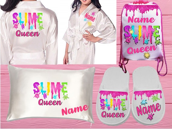 Slumber Party Slime Party Personalized Slumber Party Set - Etsy