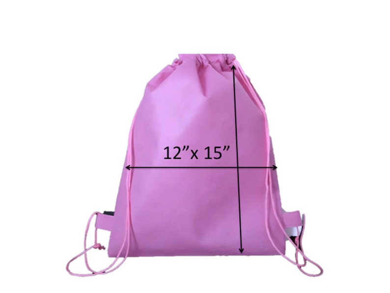 Drawstring Bag Personalized Drawstring Bag Slumber Party - Etsy