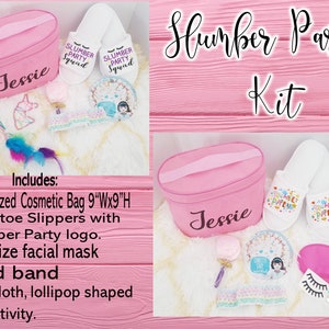 Slumber Party, Slumber Party Kit, Includes DIY Activity, Kids Sleepover ...