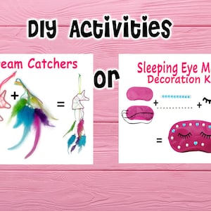 Slumber Party, Slumber Party Kit, Includes DIY Activity, Kids Sleepover ...