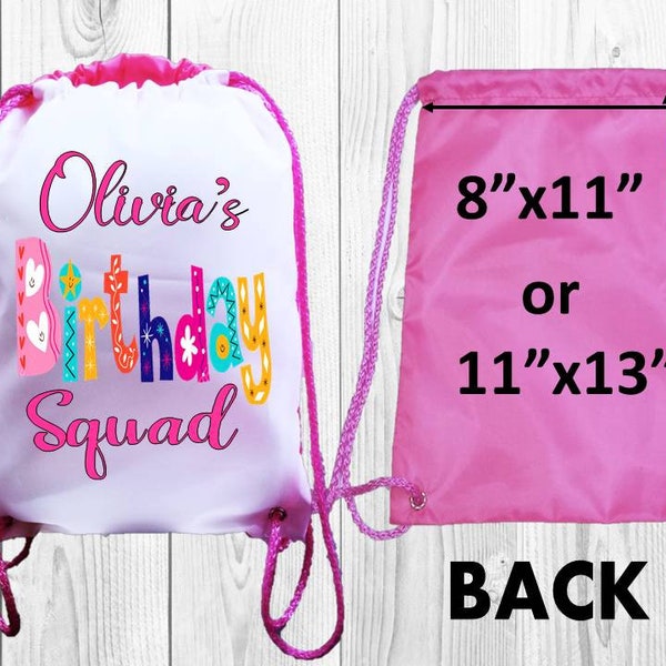 Drawstring Favor Bag - Etsy