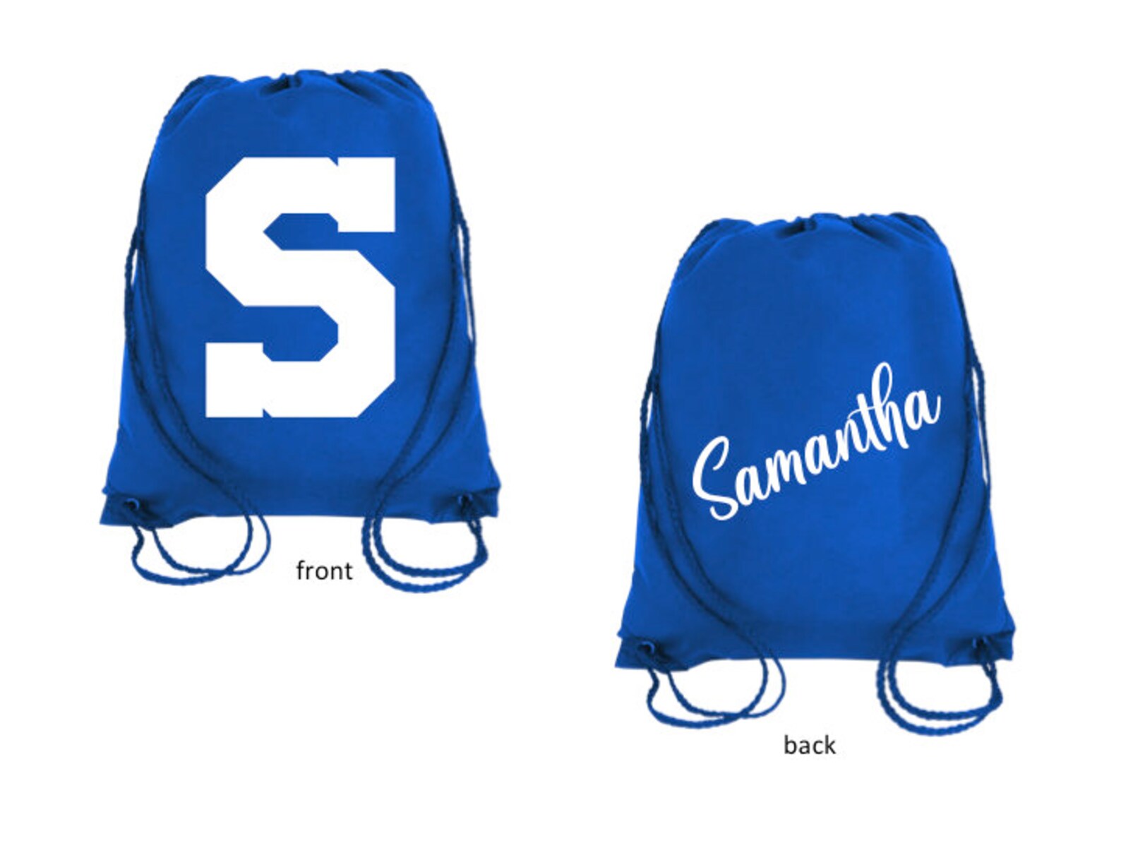 Drawstring Bag Personalized Drawstring Bag Slumber Party | Etsy