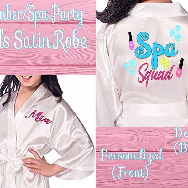 Kids Spa Robe - Etsy